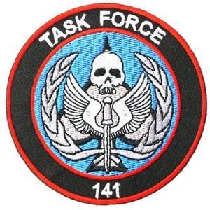 CALL OF DUTY TASK FORCE 141 U.S. ARMY USA PATCHES BADGES HOOK PATCH -02 ...