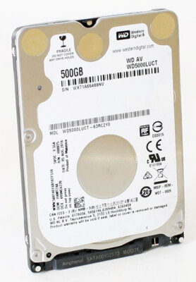 Western Digital WD AV-25 500GB (WD5000LUCT) 2.5" SATA | eBay