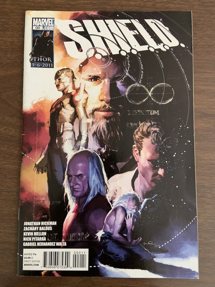 Shield Infinity & Shield 1,2 (2011) Jonathan Hickman Dustin Weaver 1st ...