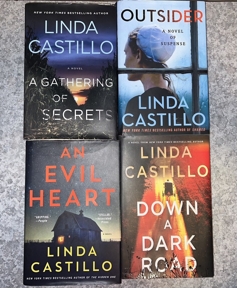 Lot Of 12 Linda Castillo Books - 9 Hardcover, 3 Paperback | eBay