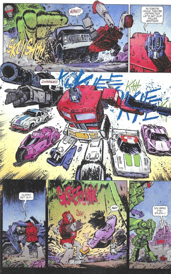Transformers Comic 12 First Print Cover C Connecting Variant Karen S ...