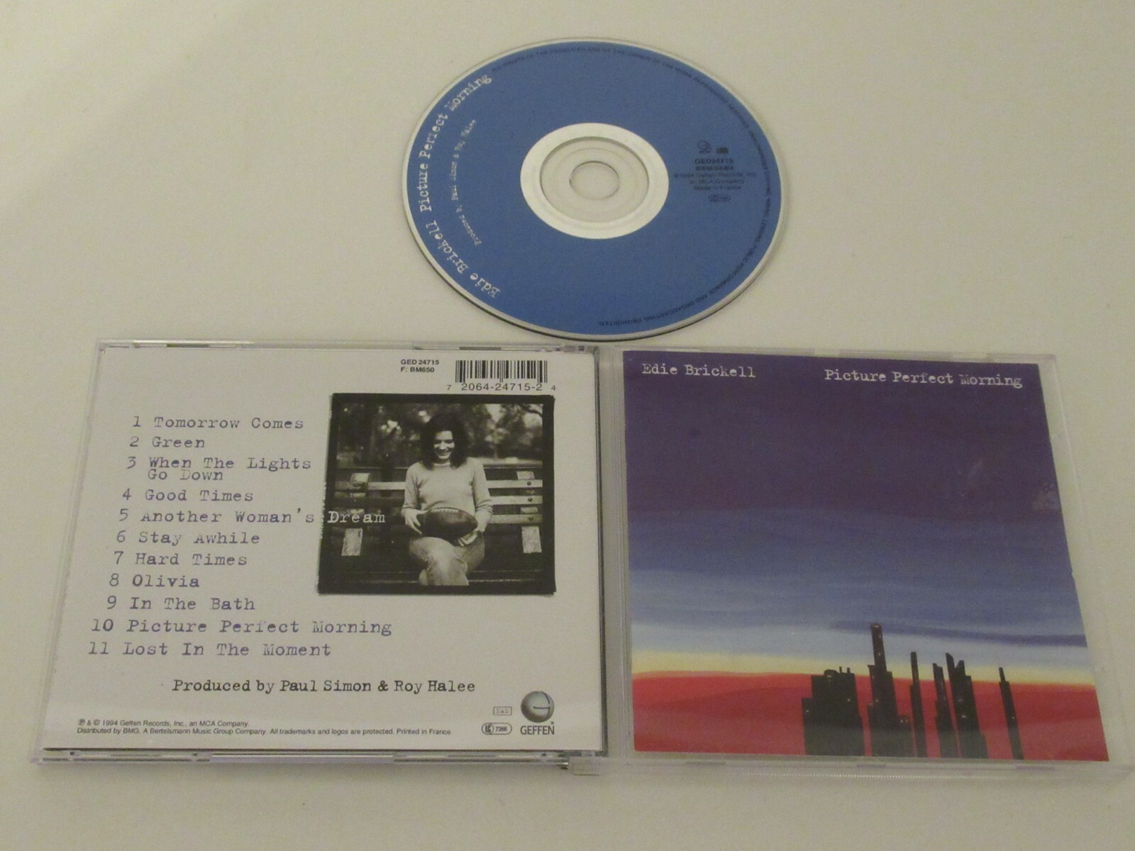 Edie Brickell– Picture Perfect Morning/Geffen Records – GEFD-24715 CD ...