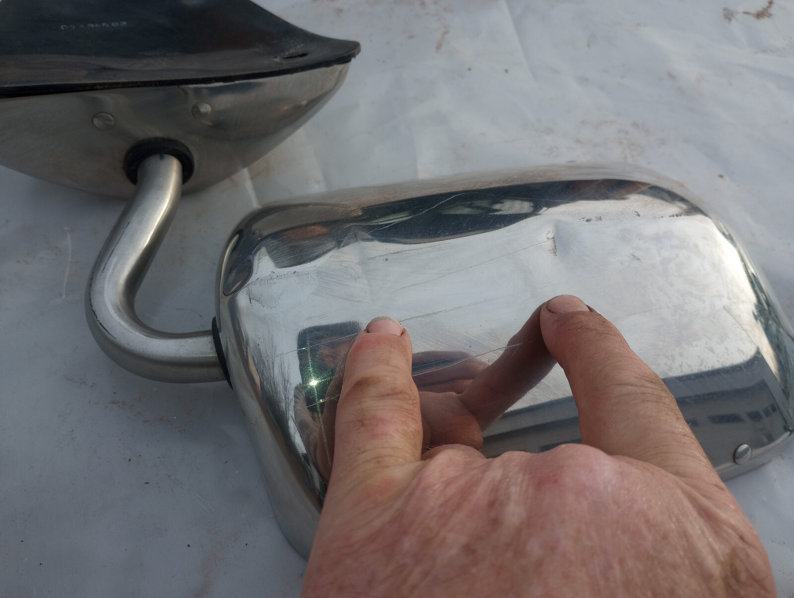 Chevy Van GMC Vandura G10 G20 G30 OEM SIDE VIEW MIRRORS DRIVERS AND ...