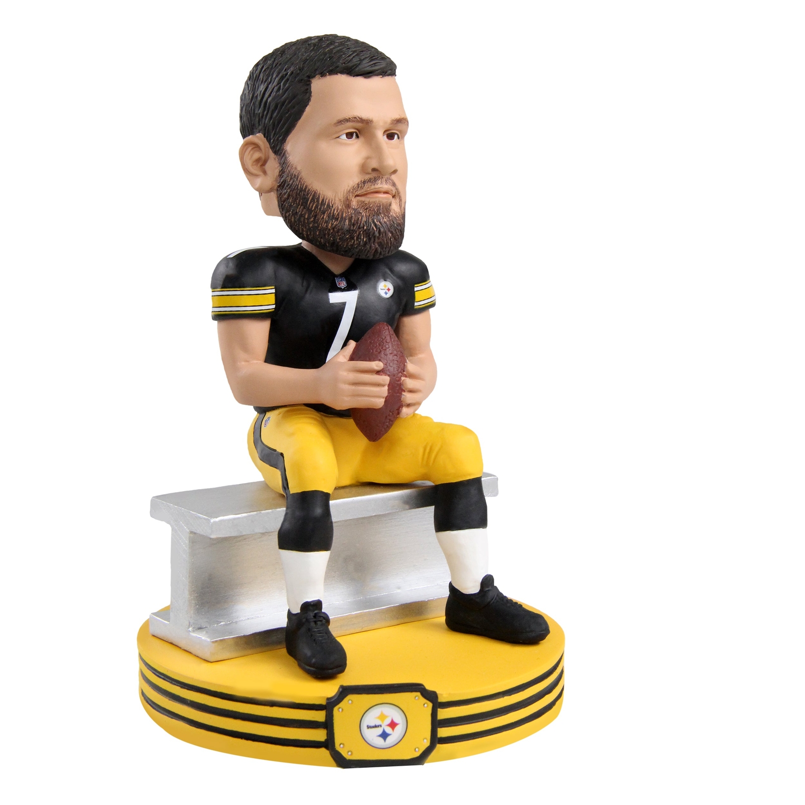 Ben Roethlisberger Pittsburgh Steelers Riding Bobblehead NFL Football ...