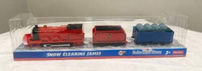 Thomas & Friends Trackmaster Snow Clearing James 2013 TRU Exclusive | eBay