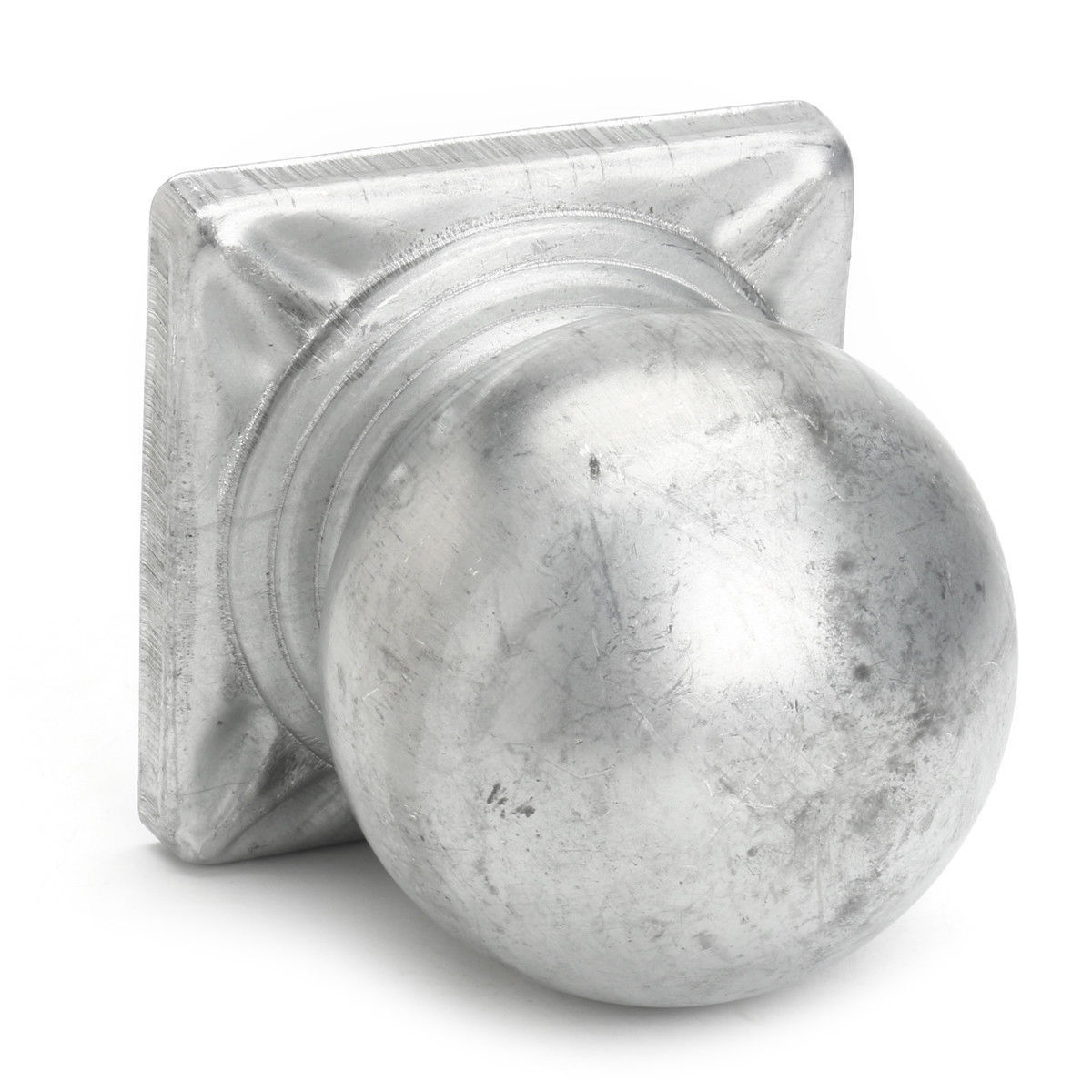 10Pcs Fence Post Caps -Ball Top Finial 100*100MM Galvanised Steel Round ...