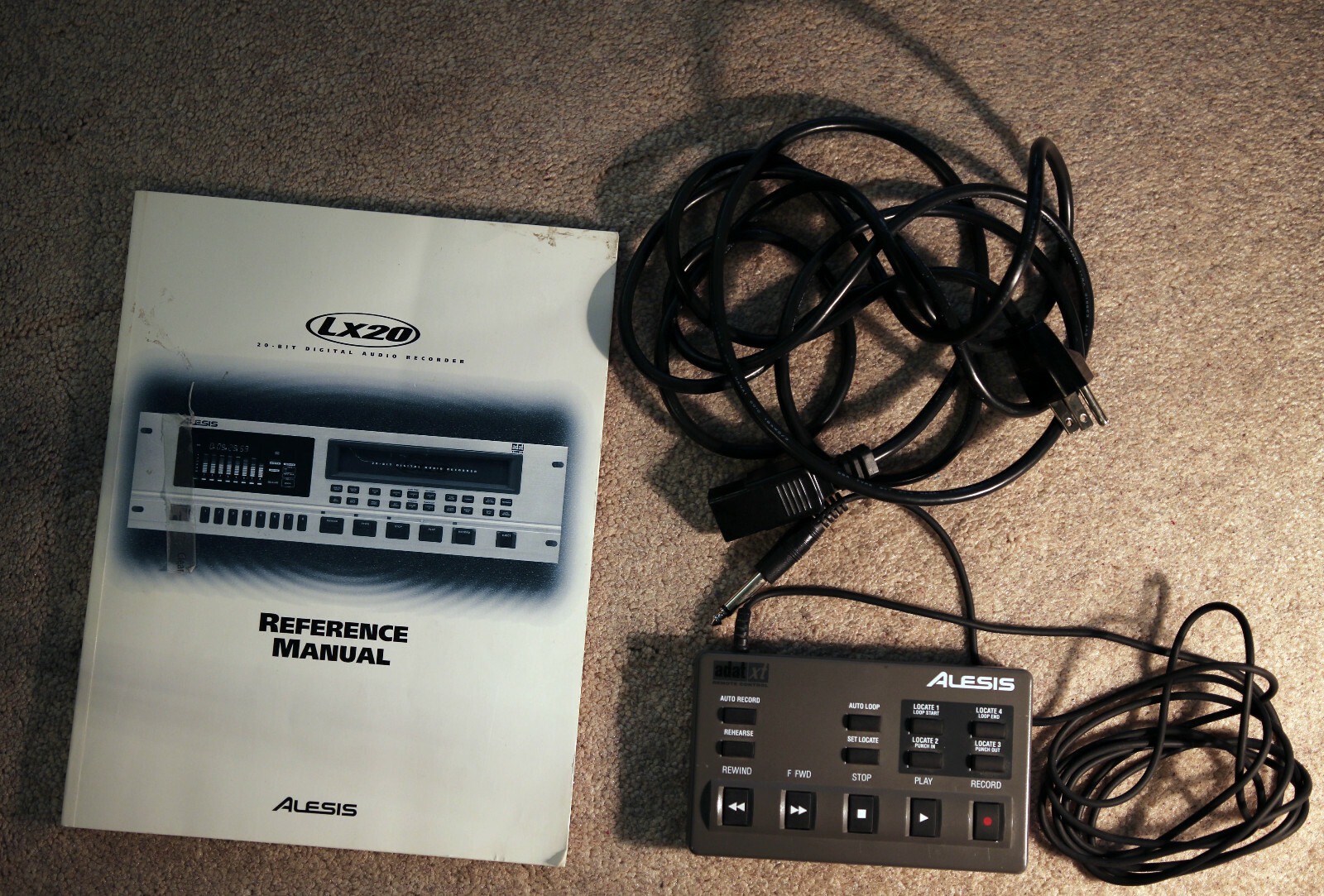 Alesis LRC ADAT Type 2 Remote Control LX20 | eBay