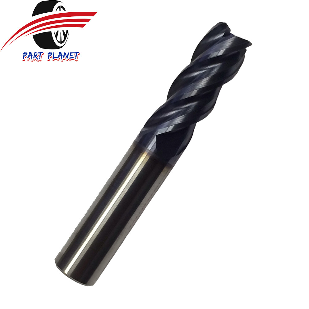 1/2" x 2" x 4" 4 Flute Variable Helix Solid Carbide End Mill AlTiN ...
