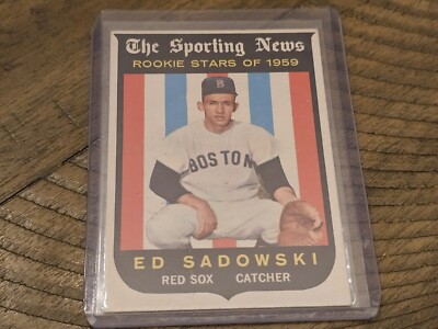 1959 Topps #139 Ed Sadowski RC Boston Red Sox EXNM | eBay