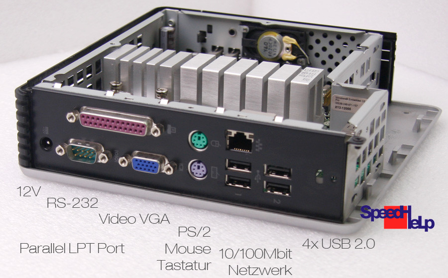 Hp Mini-Computer Pc for Windows 98 Old Dos Games 400mhz 20gb Hdd Rs-232 ...