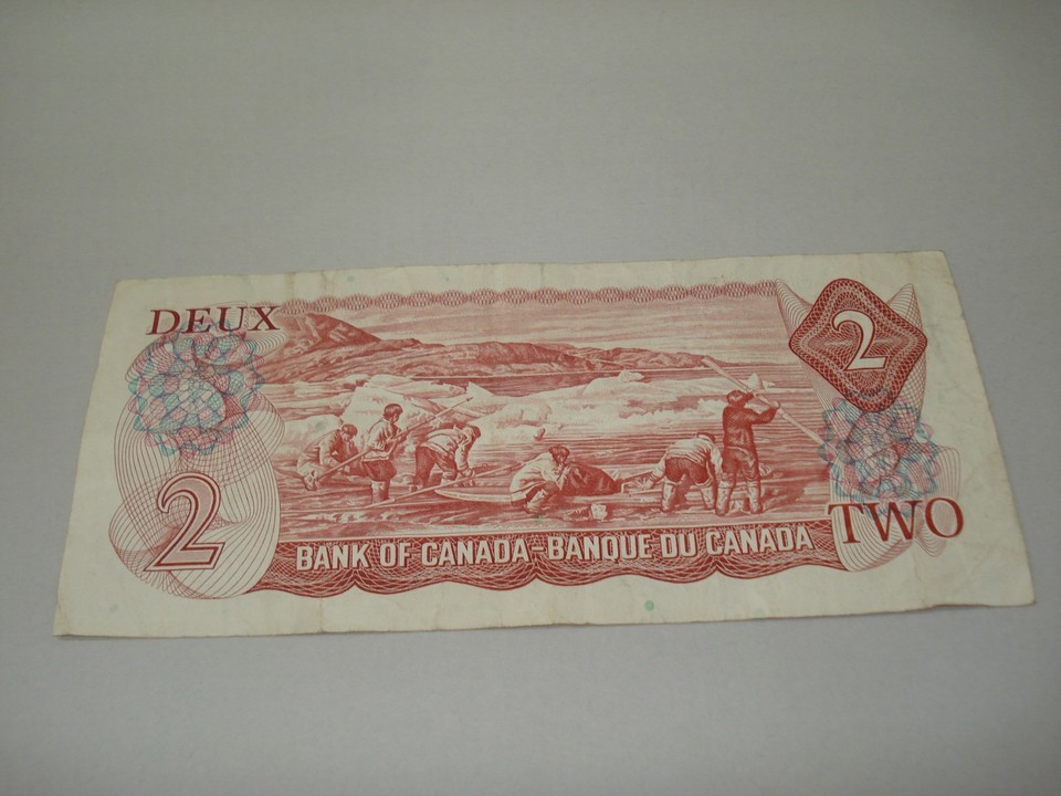 1974 - Canadian two dollar bill - $2 Canada note - RB9921347 | eBay
