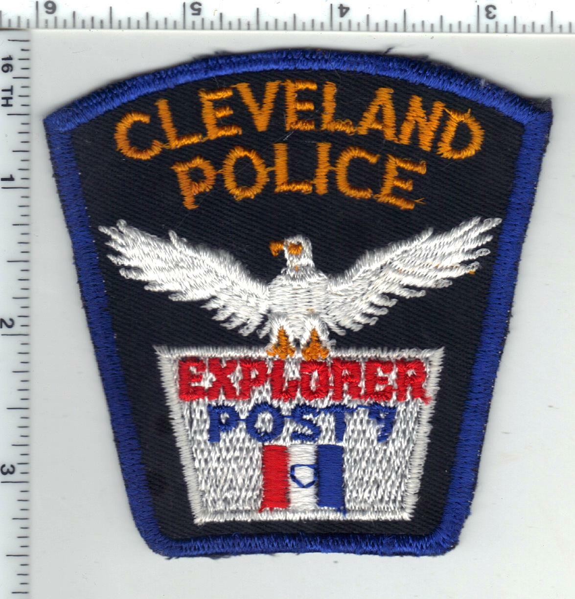 Cleveland Police (Ohio) 1st Issue Explorer Shoulder Patch | eBay