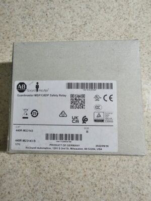 NEW AB Safety Relais 440R-M23143 Guardmaster Safety Relay MSR138DP B US ...