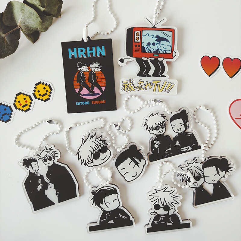 Jujutsu Kaisen Mobile Phone Pendant Geto Suguru Keychain Anime Gift ...