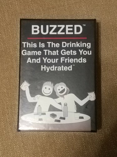 Buzzed Drinking Game Hydrated Edition-2020-Adult Party Card Game-180 ...