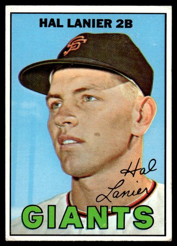 1967 Topps Hal Lanier #4 San Francisco Giants Baseball Card | eBay