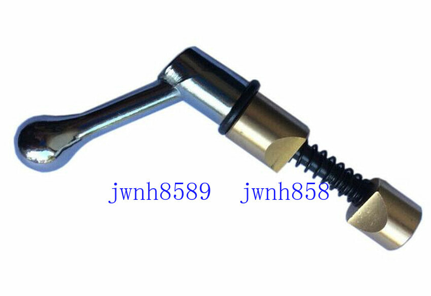 Bridgeport Milling Machine Quill Lock Bolt Handle 5/16-8 & Brass Sleeve ...