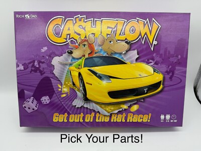 CashFlow Board Game Rich Dad Rat Race Replacement Pieces - Pick Your ...