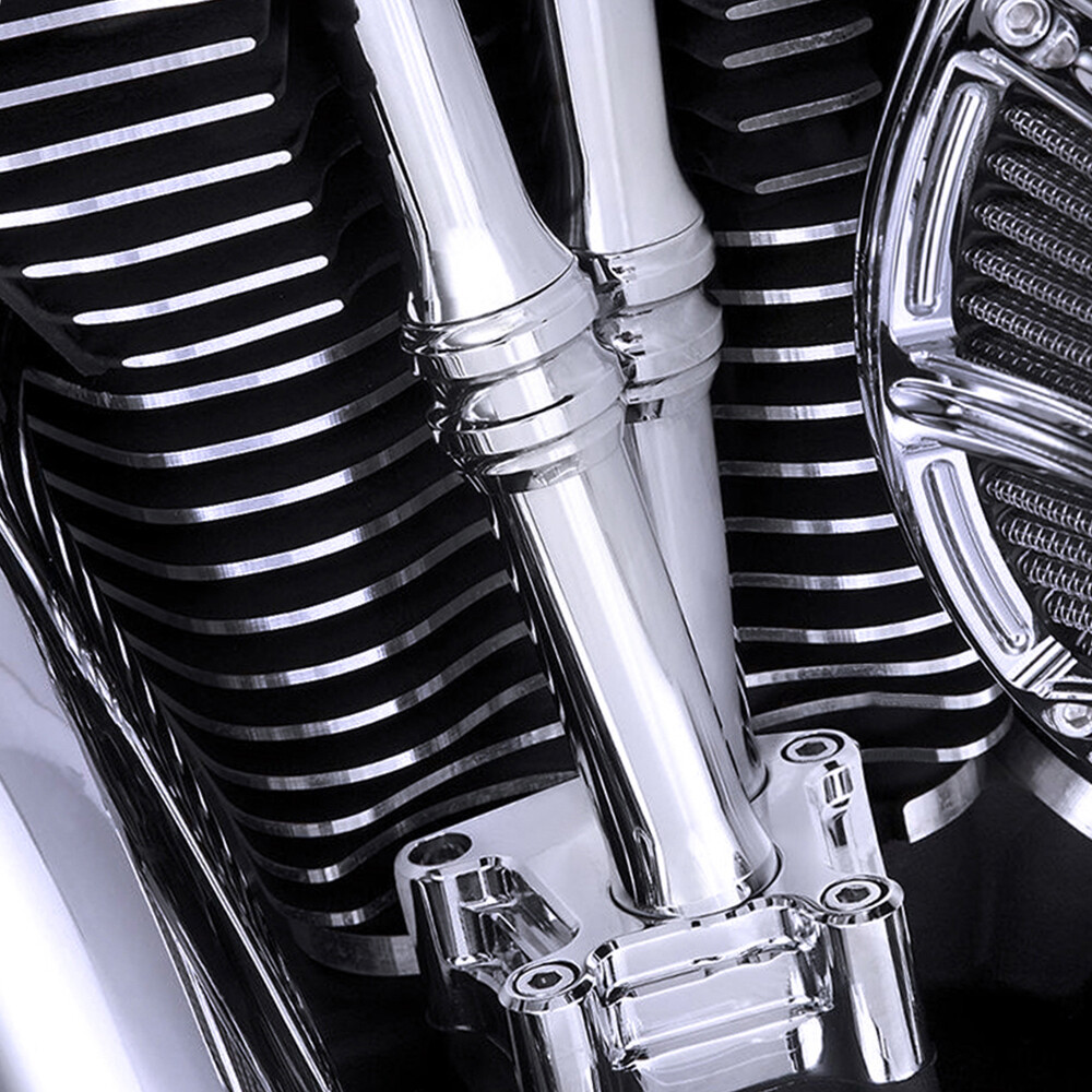 Pushrod Lifter Block Covers for Harley Twin Cam Road King Glide Softail ...
