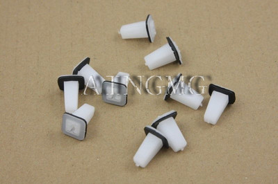 10 Pcs Rear Door Panel #12 Screw Grommet Nylon Nut A19505 Fit Toyota ...
