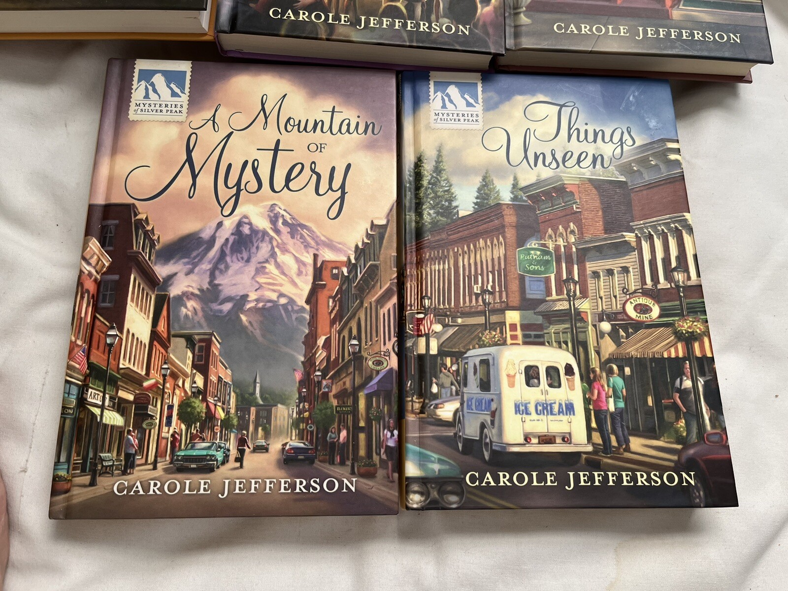 Guideposts Mysteries of Silver Peak by Carole Jefferson Lot of 8 Hardcover Books | eBay