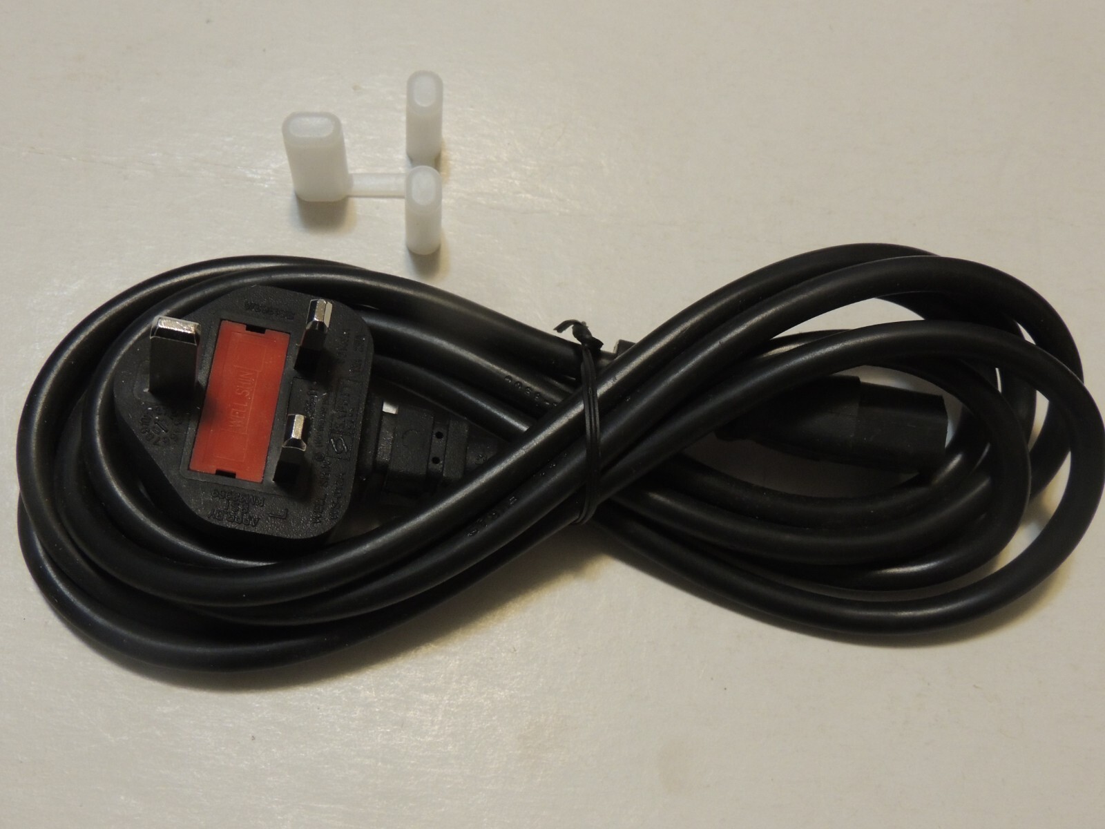 Well Shin WS-012A-1 UK 5ft 3Pin AC Plug Power Cord 13A 250V | eBay