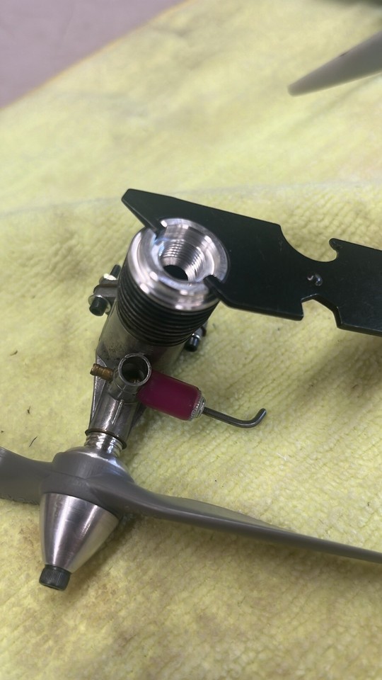 OK CUB .049 Engine Nelson Glow Plug Head CNC Machined | eBay