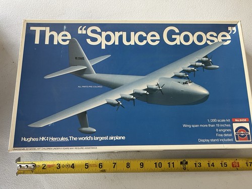 Vintage Anmark Model Kit - Spruce Goose Hughes HK-1 Hercules Aircraft 1 ...