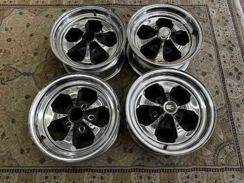 Vintage Keystone Classic Mag Wheels Rims Uni Lug 15x7 Chevy Ford Mopar ...