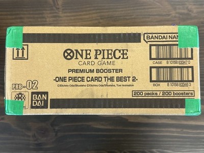 One Piece TCG: The Best Vol. 2 PRB-02 Booster 10-Box Case Sealed | eBay