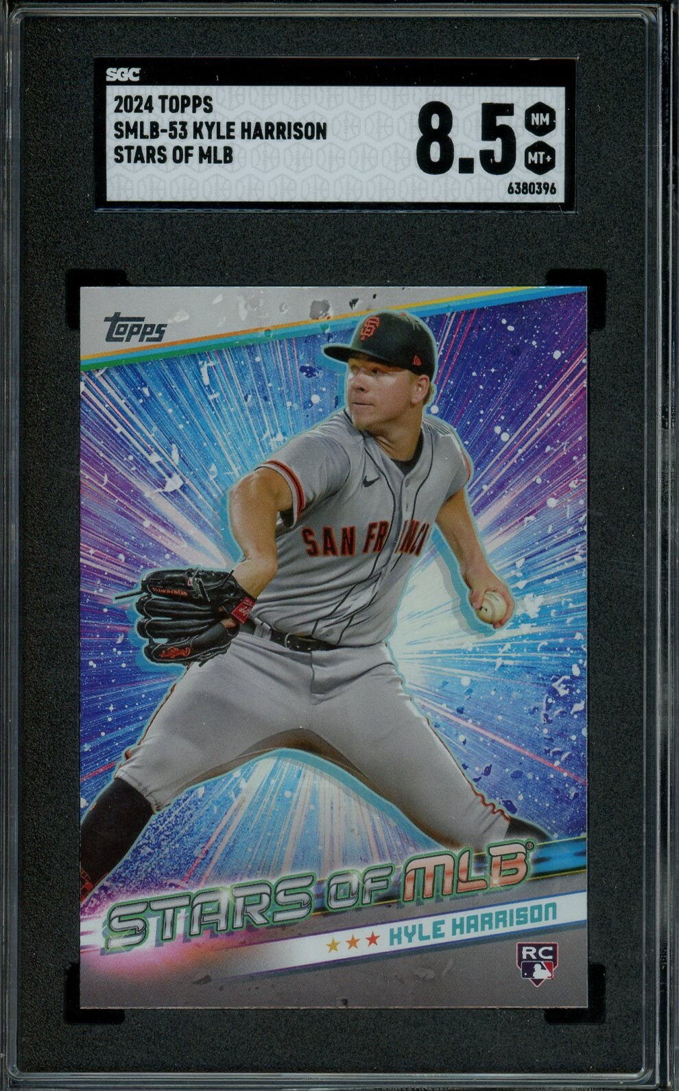 2024 Topps Series 2 - Stars of MLB #SMLB-53 Kyle Harrison (RC) for sale ...