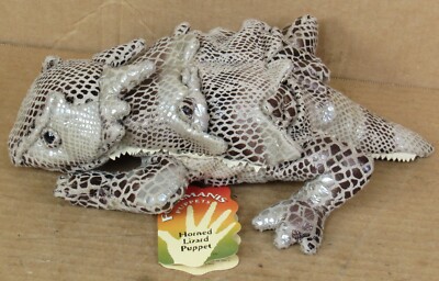 Folkmanis 2883 Horned Toad Lizard (13" Long) Hand Puppet NWT *RARE* | eBay