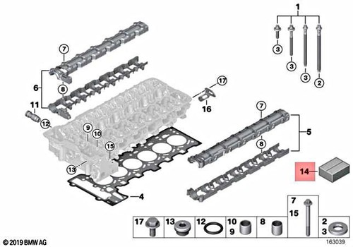 BMW OEM 08-10 X6-valve Grind Gasket Kit 11127572758 for sale online | eBay