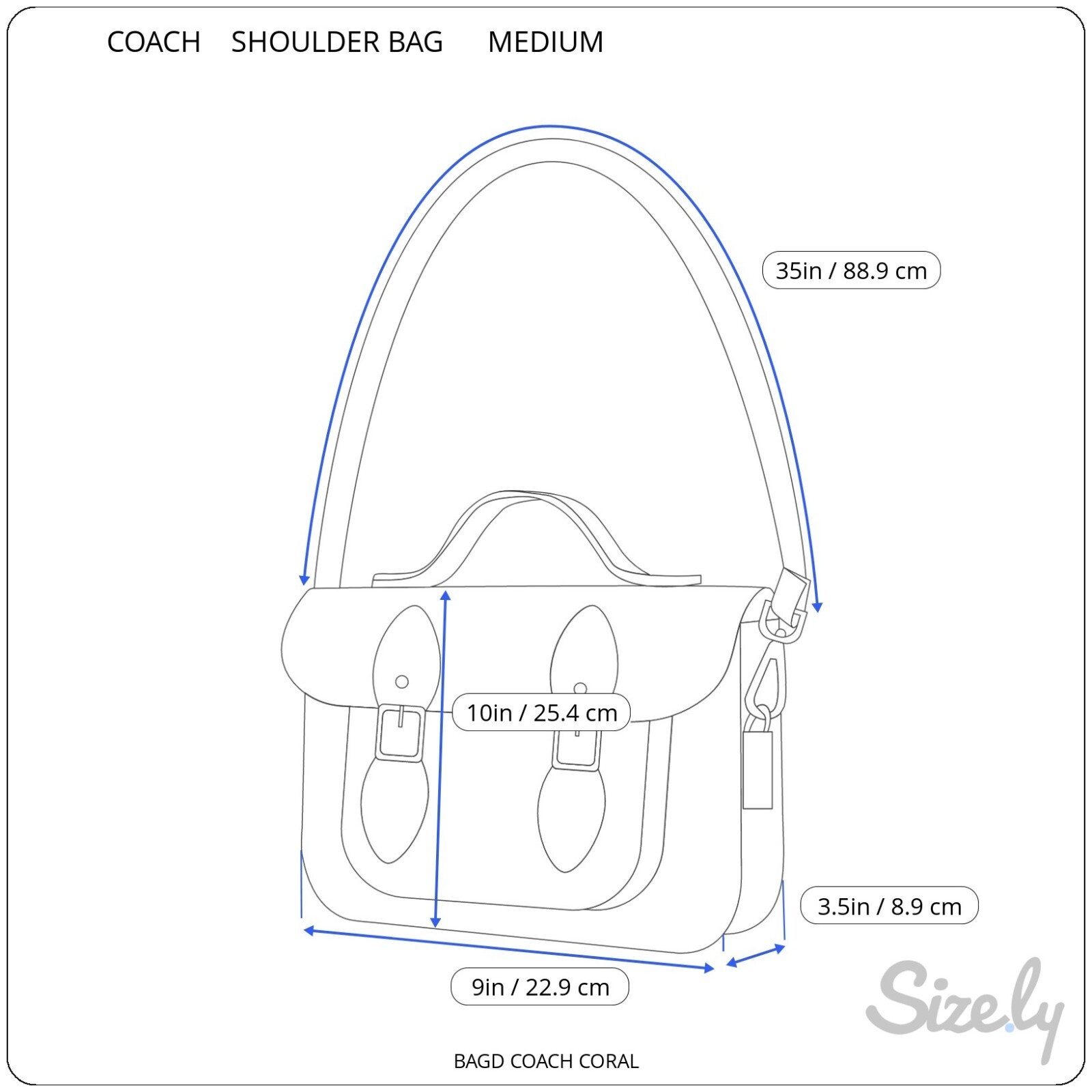 COACH Willis Coral Glovetanned Leather 22382 Crossbody Shoulder Bag ...