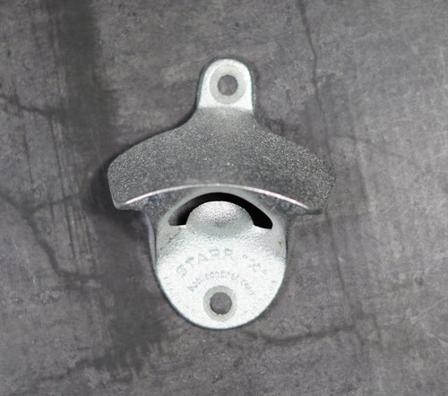 STARR X Wall Mount Beverage Bottle Opener Raw Finish | eBay