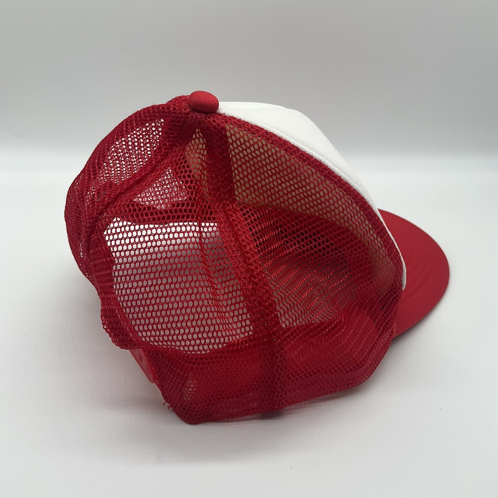 Jake From State Farm Trucker Snapback Hat Cap Red Whi… - Gem