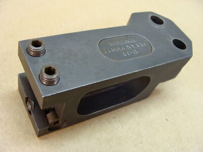 HARDINGE lathe CC-15 angled wedge tool post block holder turret ...