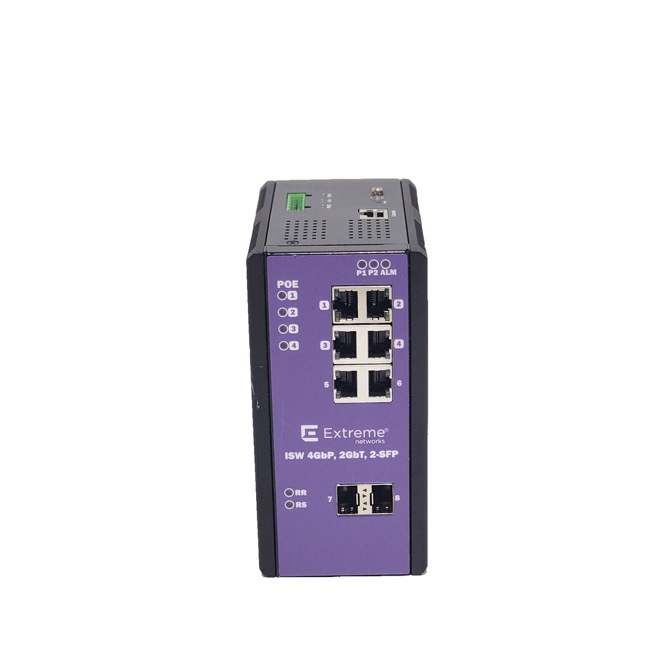 Extreme Networks ISW 4GBP 2GBT 2-SFP Ethernet Switch 16803 | eBay