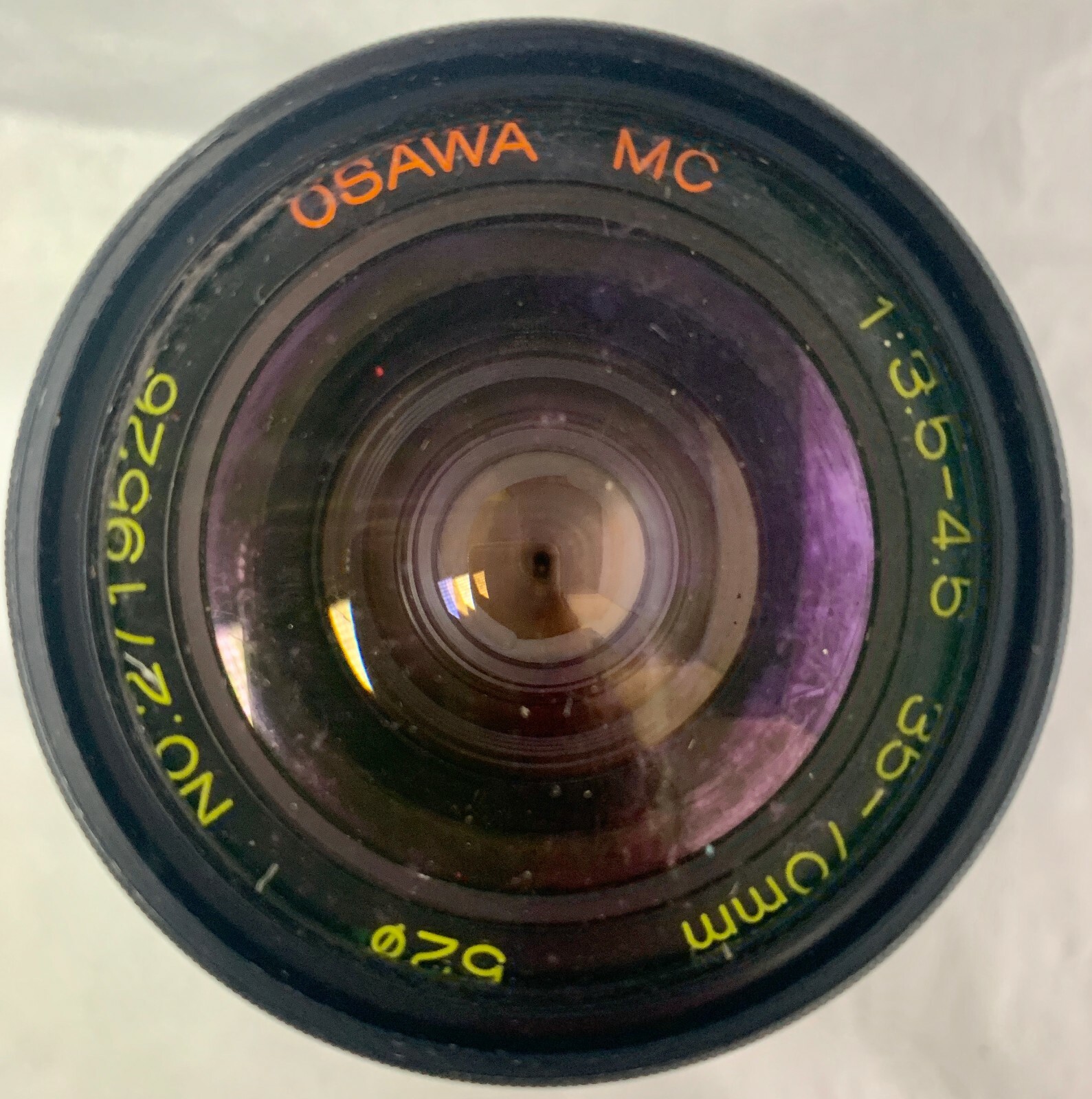 Film Camera Osawa Lens 35 - 70 mm 1:2.5 - 4.5 f No. 2719526 Vivitar ...