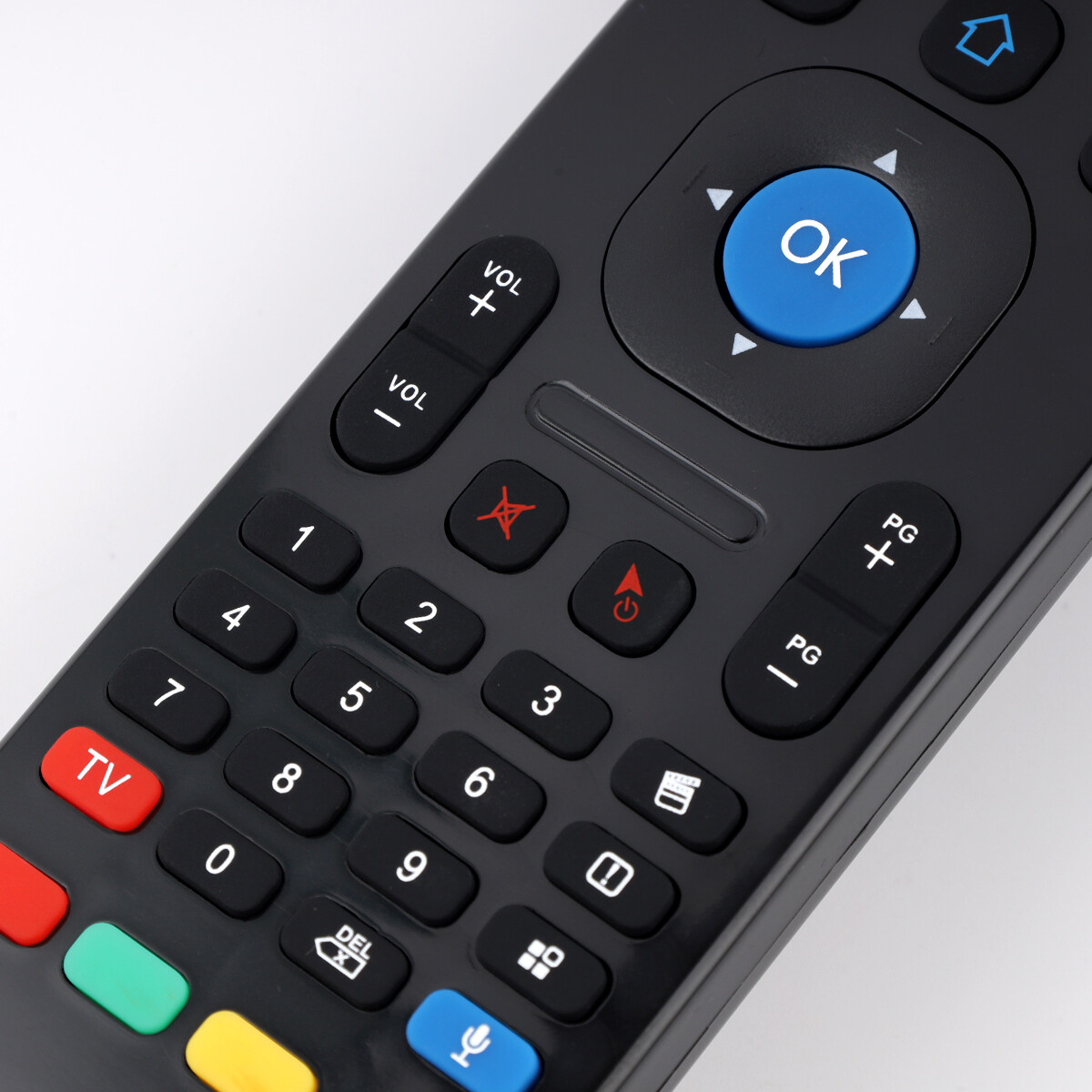 Voice Remote Control Air Mouse Bluetooth/USB for PC Android Smart TV ...