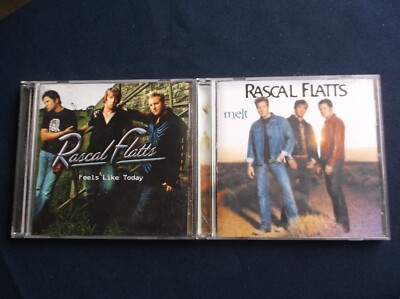 RASCAL FLATTS 2 CD's - Melt and Feels Like Today 720616503121| eBay