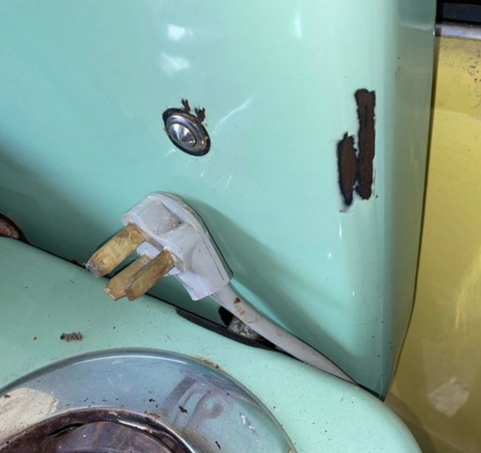 Vintage 1930's Era Electrochef Mint Green and White Detroit Michigan ...