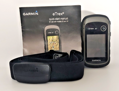 Garmin eTrex 30 Handheld Portable GPS 3-Axis Compass Tested | eBay
