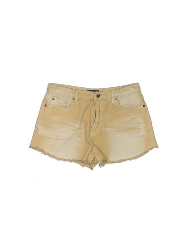 Rusty Women Gold Denim Shorts 9 | eBay