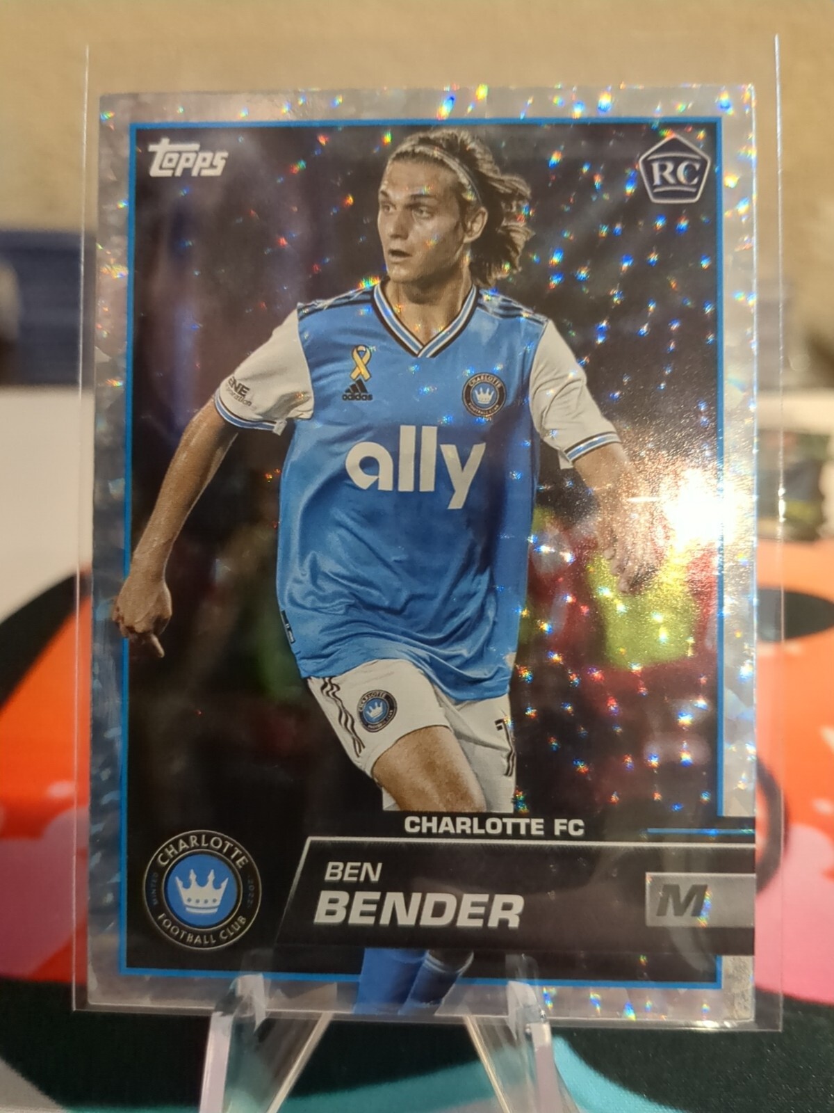 BEN BENDER - 2023 Topps MLS Icy White Foil #46 Charlotte FC Rookie Card ...