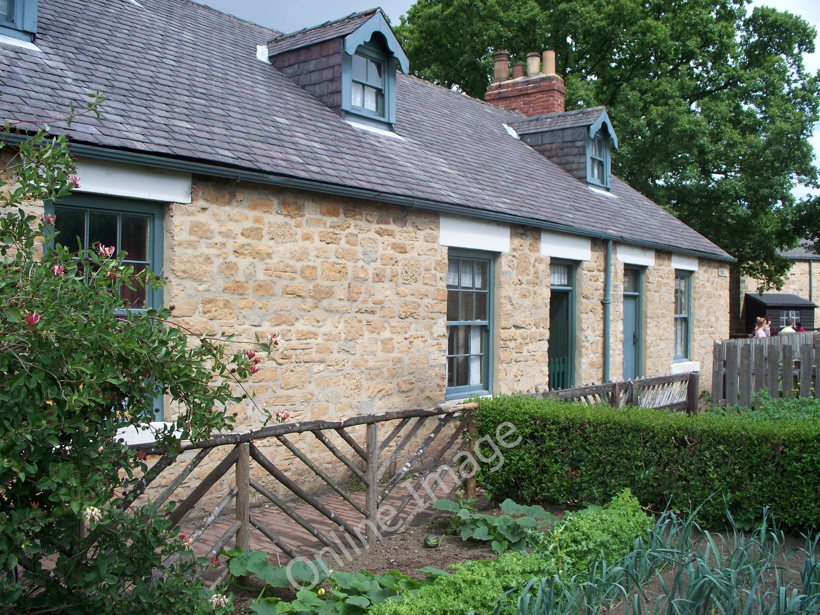 Photo 12x8 Colliery Row Stanley/NZ1952 The 'raa' at Beamish Mus c2010 ...