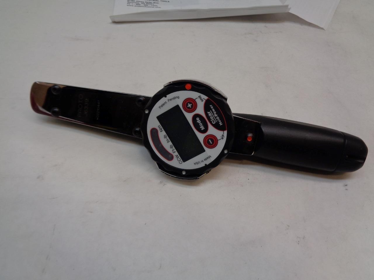 PROTO Electronic Dial Torque Wrench J6339 for sale online | eBay