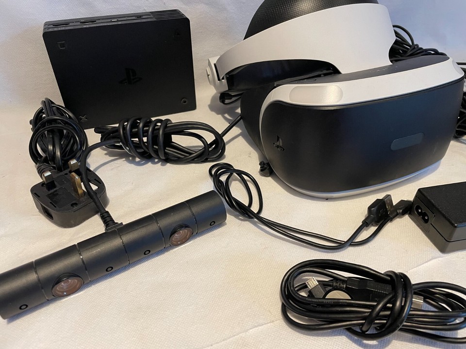 Sony PlayStation 4 VR Headset PS4 V2 Headset Bundle 711719786412 | eBay