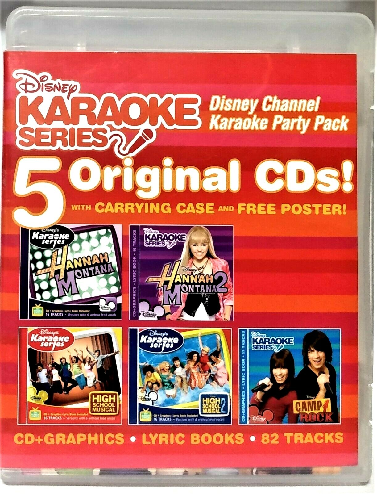 Disney Karaoke: Disney Channel Karaoke Party Pack [5 Discs, CD) | eBay