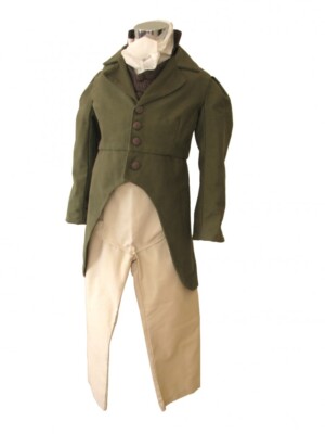 Men's Deluxe Regency Costume Coat Boy's quality Regency Coat | eBay